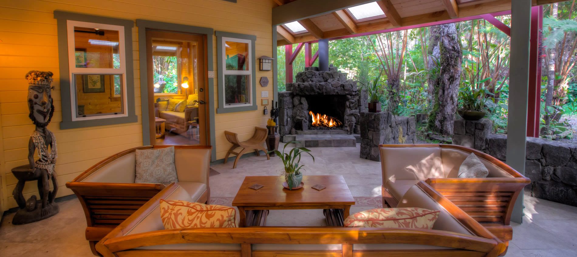 Volcano Mist Cottage on the Big Island of Hawaii